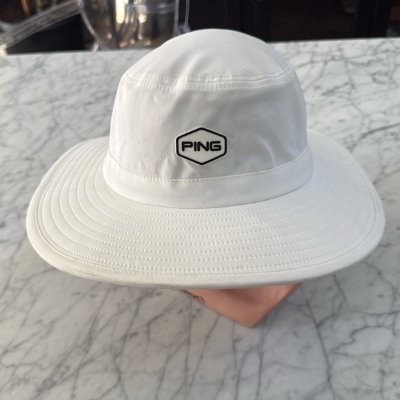 Ping | Accessories | Ping Boonie Hat White Sun Golf Os | Poshmark